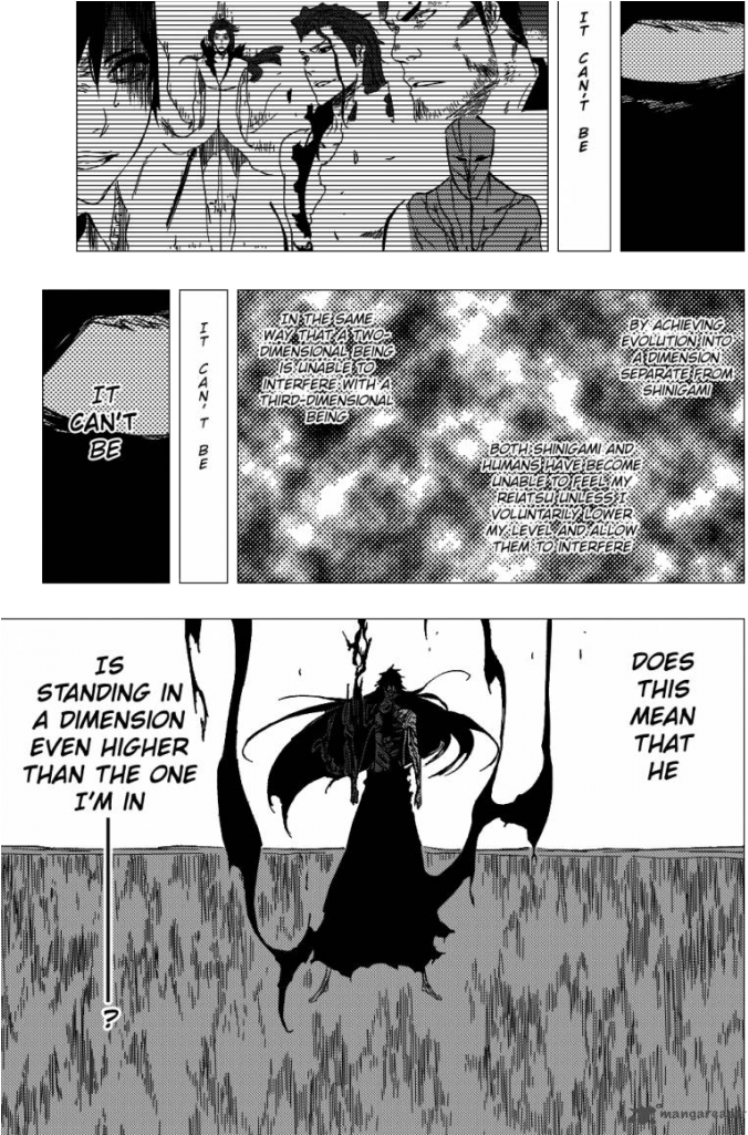 Aizen's Power Is Beyond The Dimensions Of Shinigami (705x1024), Png ...