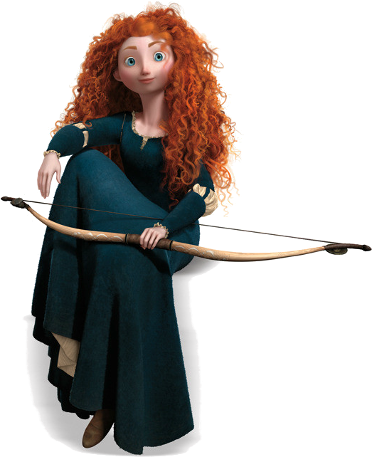 Merida/gallery - Disney Wiki - Merida Disney (591x680), Png Download