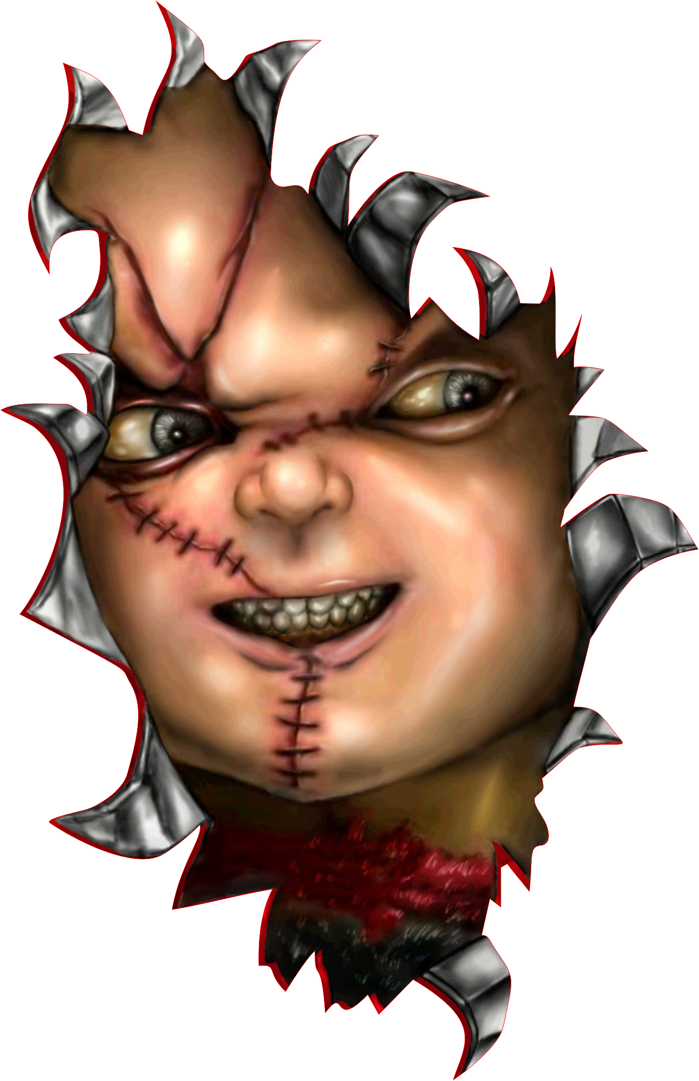 Download Chuck O Boneco Assassino - Chucky Stickers | Transparent PNG ...