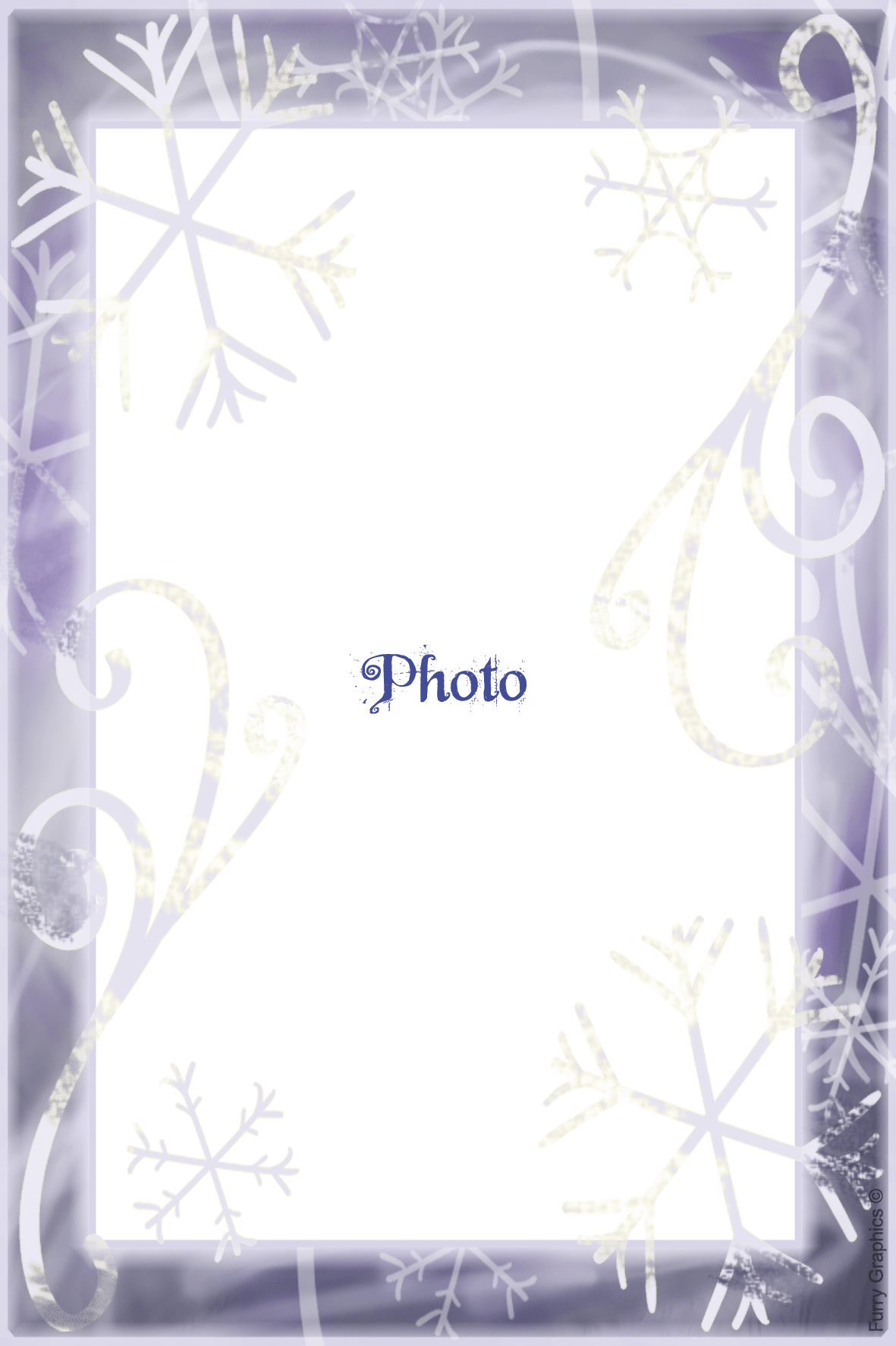 Digital Sbooking Snowflake Frames - Winter Frames Png (1181x1772), Png ...