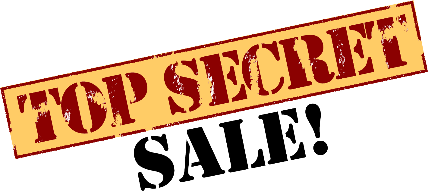 Download Secret-sale - Top Secret | Transparent PNG Download | SeekPNG