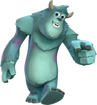 File - Disney Infinity - Sulley - Disney Infinity Sulley (389x422), Png ...