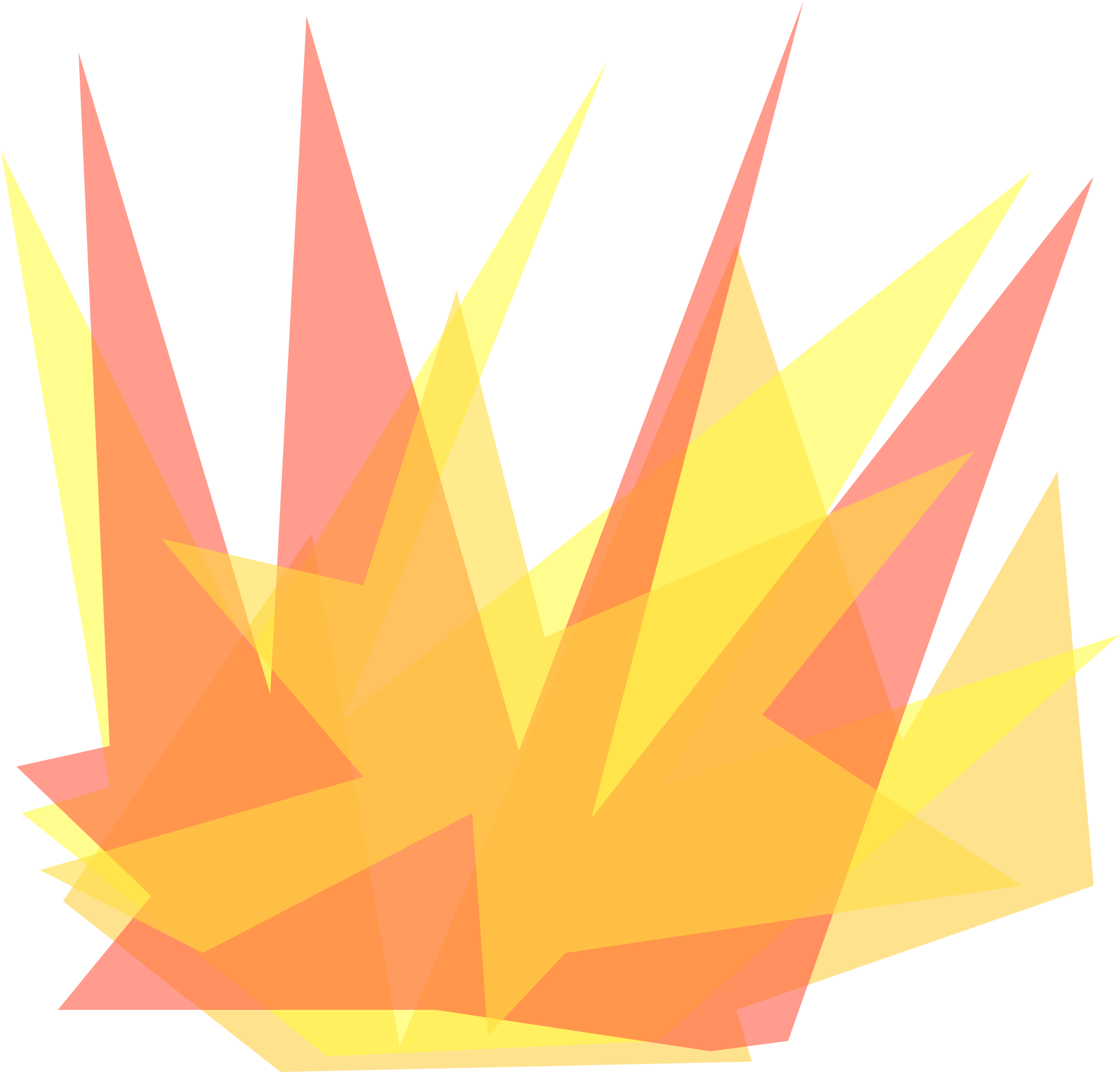 Clipart Transparent Library Clipart Simple Cartoon - Explosion Png Clip ...