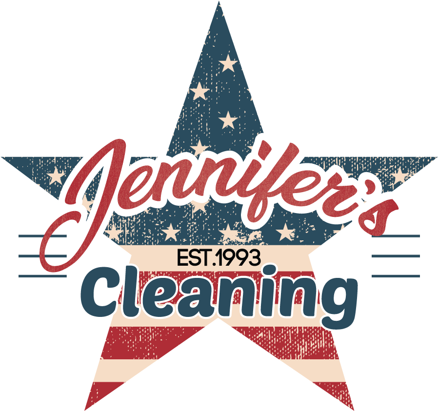 Jennifer's Cleaning Logo - Graphic Design (1073x1097), Png Download