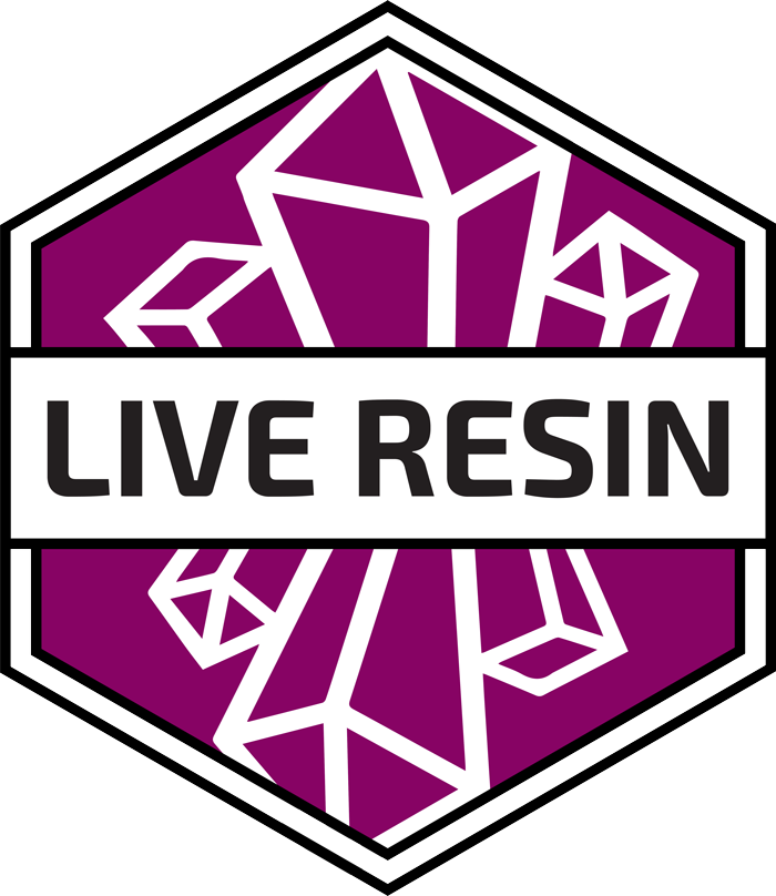 Live Resin Badge - Graphic Design (700x808), Png Download