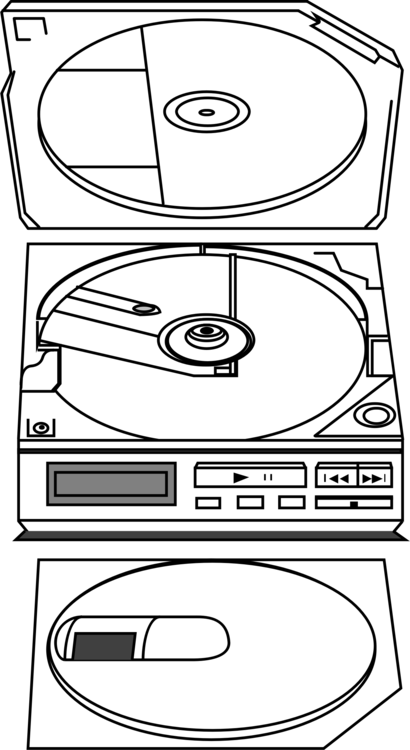 Cd Player Compact Disc Computer Icons Drawing Cd-r - Cd R In Computer ...