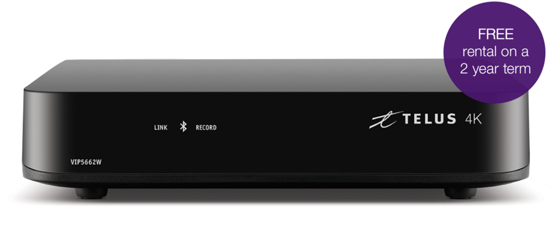 Main Image 4k Box Large - Telus (1105x482), Png Download