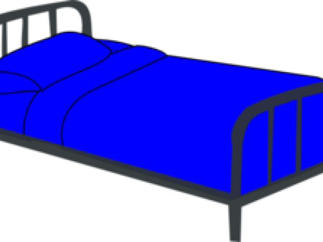 Bed Clipart Png Transparent - Bed Frame (640x480), Png Download