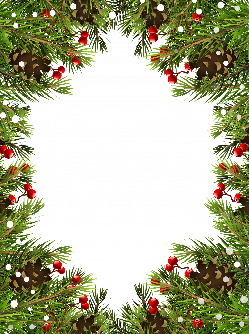 Download Christmas Frame Transparent Background | Transparent PNG ...