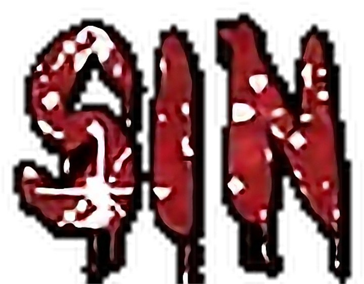 Sin Sticker - Illustration (1024x746), Png Download