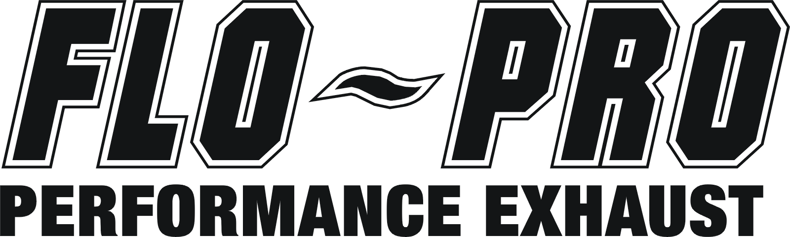 Flo Pro Exhaust Logo (1600x481), Png Download
