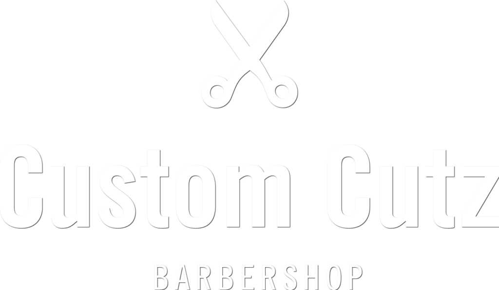 Custom Cutz Barbershop Logo Black Custom Cutz Barbershop - Calligraphy ...
