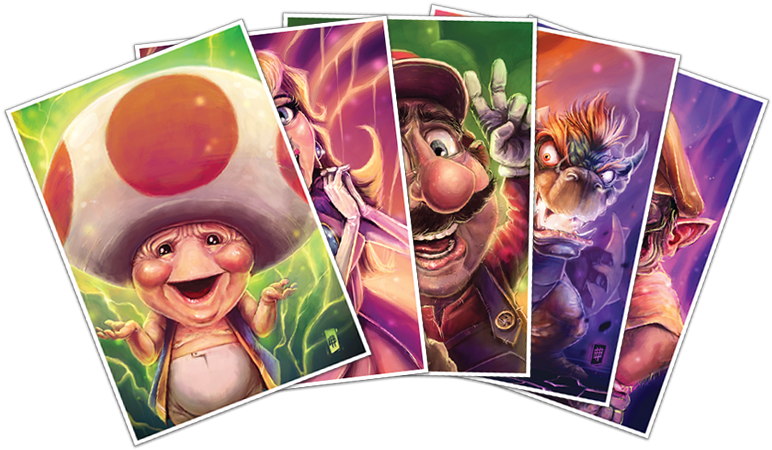 Image Of Super Mario Bros Set Of - Cartoon (785x498), Png Download