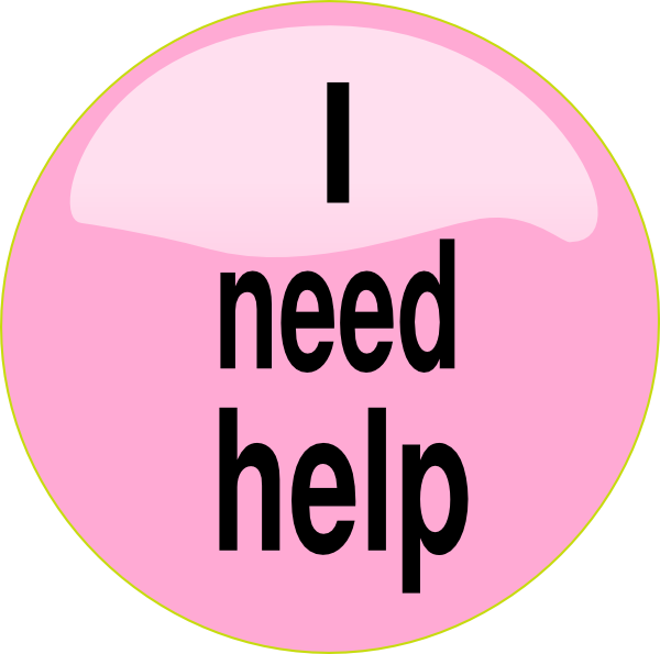 Download I Need Help Pink Button Png Clip Art | Transparent PNG ...
