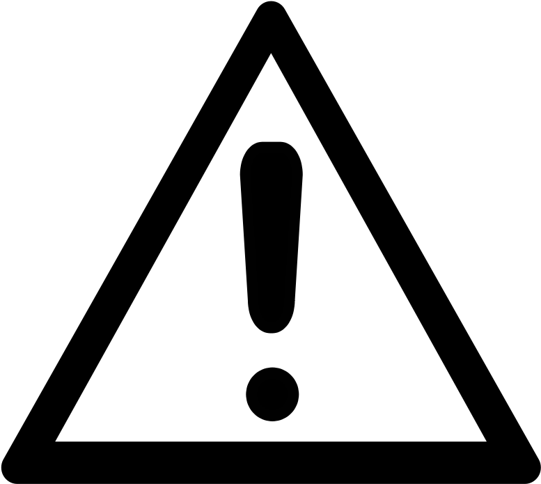 Download Report Problem Icon - Caution Sign Icon | Transparent PNG ...