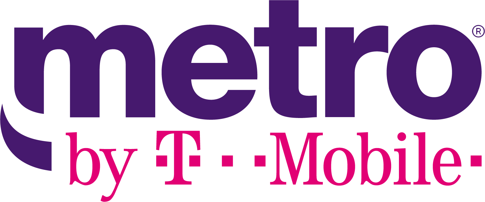 Metro Logo - Metro By T Mobile Logo Transparent (1606x671), Png Download