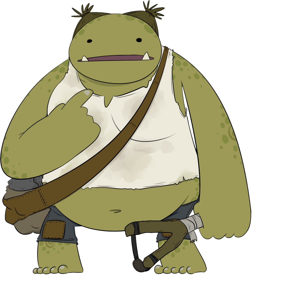 Ogre Png - Cartoon (1126x1125), Png Download