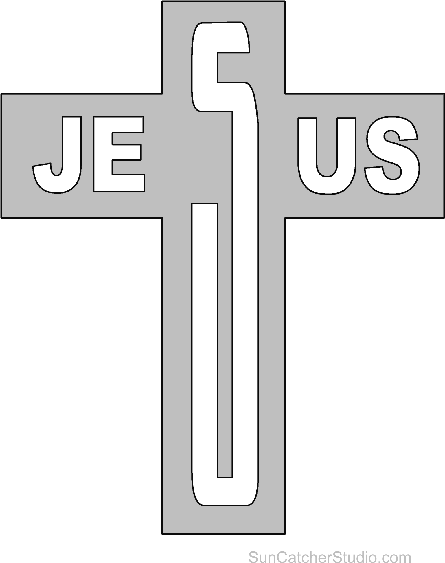 Cross Jesus Pattern 2,000×2,000 Pixels - Jesus Patterns (2000x2000 ...