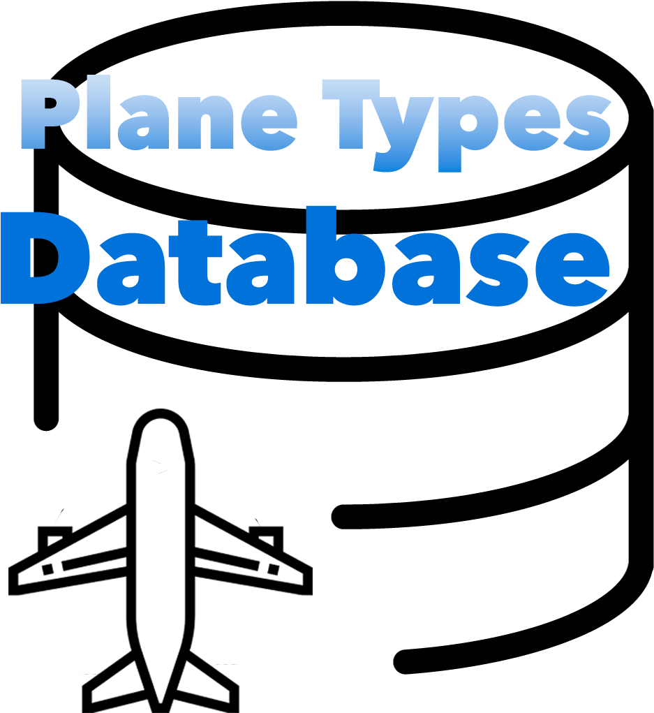 Plane-type Database (1250x1250), Png Download