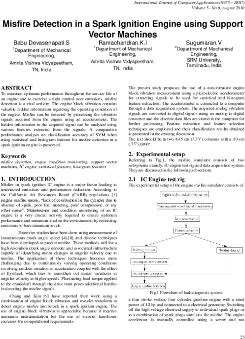 Download Misfire Detection In A Spark Ignition Engine Using - Discovery Of Achilles On Skyros ...