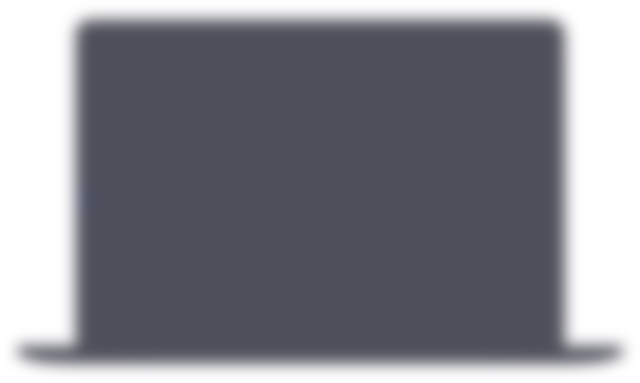 Laptop Shadow - Parallel (2200x1400), Png Download