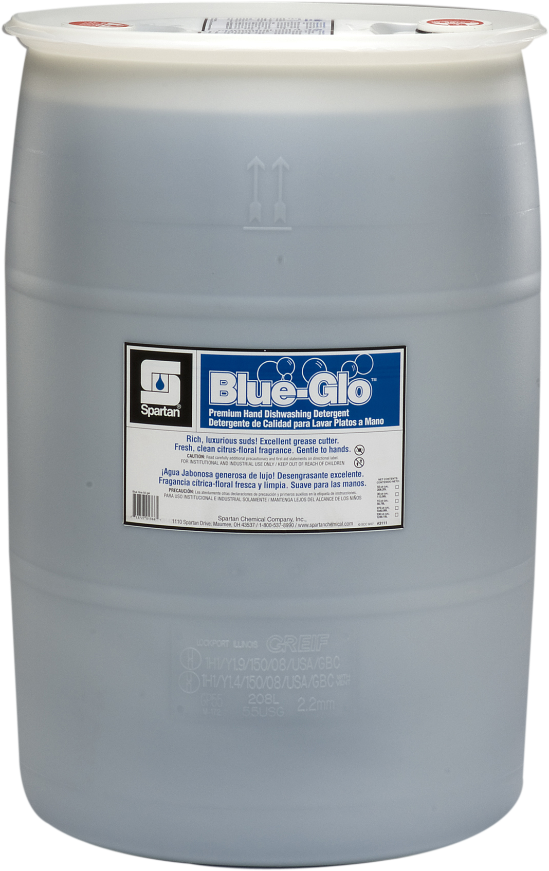 311155 Blue-glo - Cylinder (1398x1957), Png Download