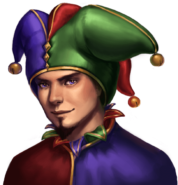 Magic Jester™ - Cartoon (700x700), Png Download