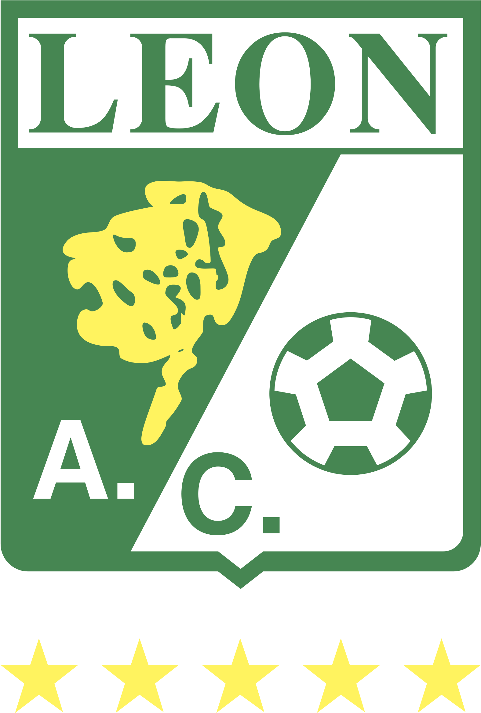 Leon Logo Png Transparent - Club León (2400x2400), Png Download
