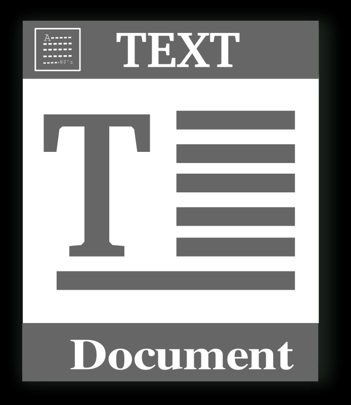 Txt File Free Icon Png - Poster (694x800), Png Download