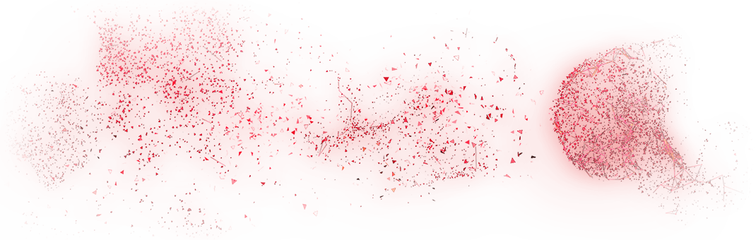Red Particles Transparent (1070x340), Png Download