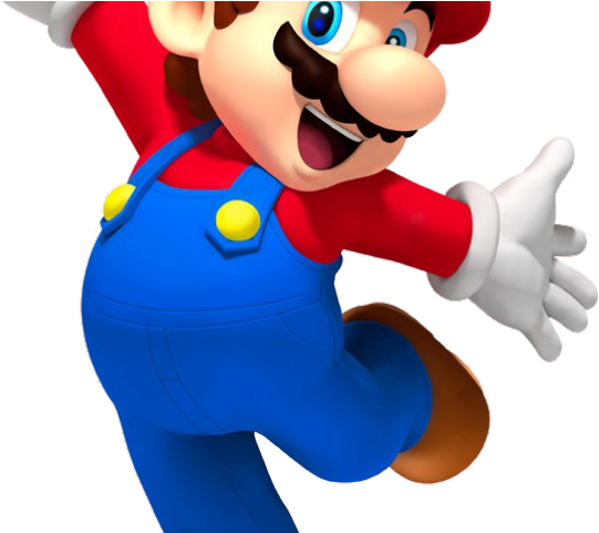 Mario Clipart Super Jump - Super Mario Standing (640x480), Png Download