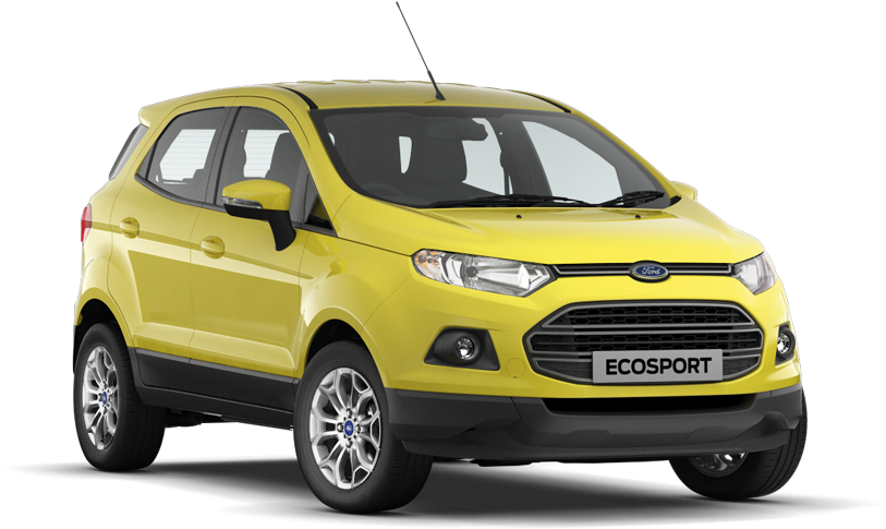 Eco-sport - Ford Ecosport Luxe Yellow (960x500), Png Download