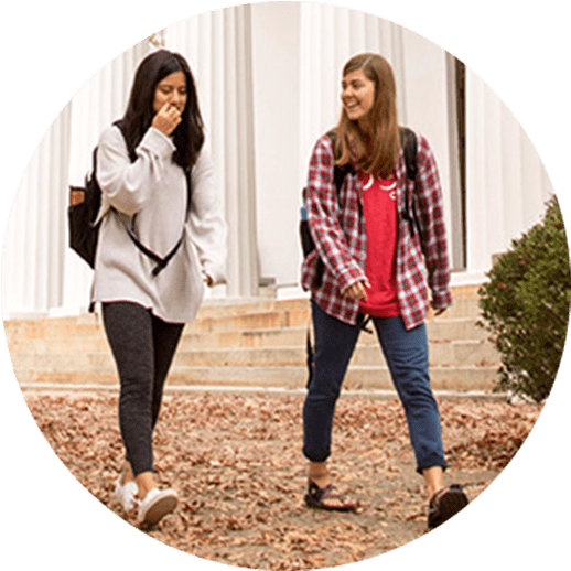 Download Two Students Walking Outside - Student | Transparent PNG ...