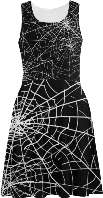 Cobweb Spider Web Atalanta Sundress - Clothing (500x500), Png Download