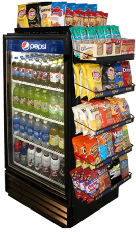 Saddle Display And Cooler Topper - Small Frito Lay Display (300x489 ...