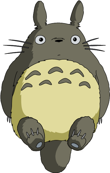 Totoro - Totoro Transparent (390x596), Png Download