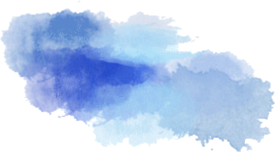 Download Ftestickers Art Watercolor Paint Brushstrokes Blue - Png ...