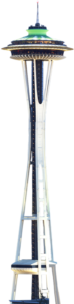 Seattle Personal Injury Attorney - Seattle Space Needle Png (281x1029 ...