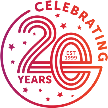 20th Anniversary Logo - Circle (700x455), Png Download