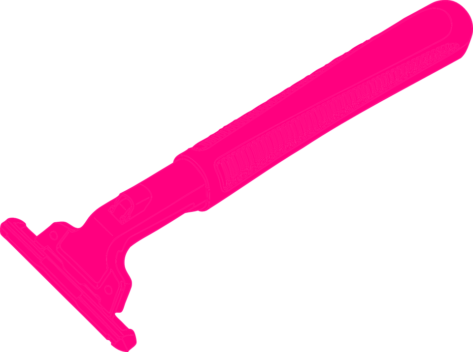 Razor Safety Bic - Razor Clipart (960x716), Png Download