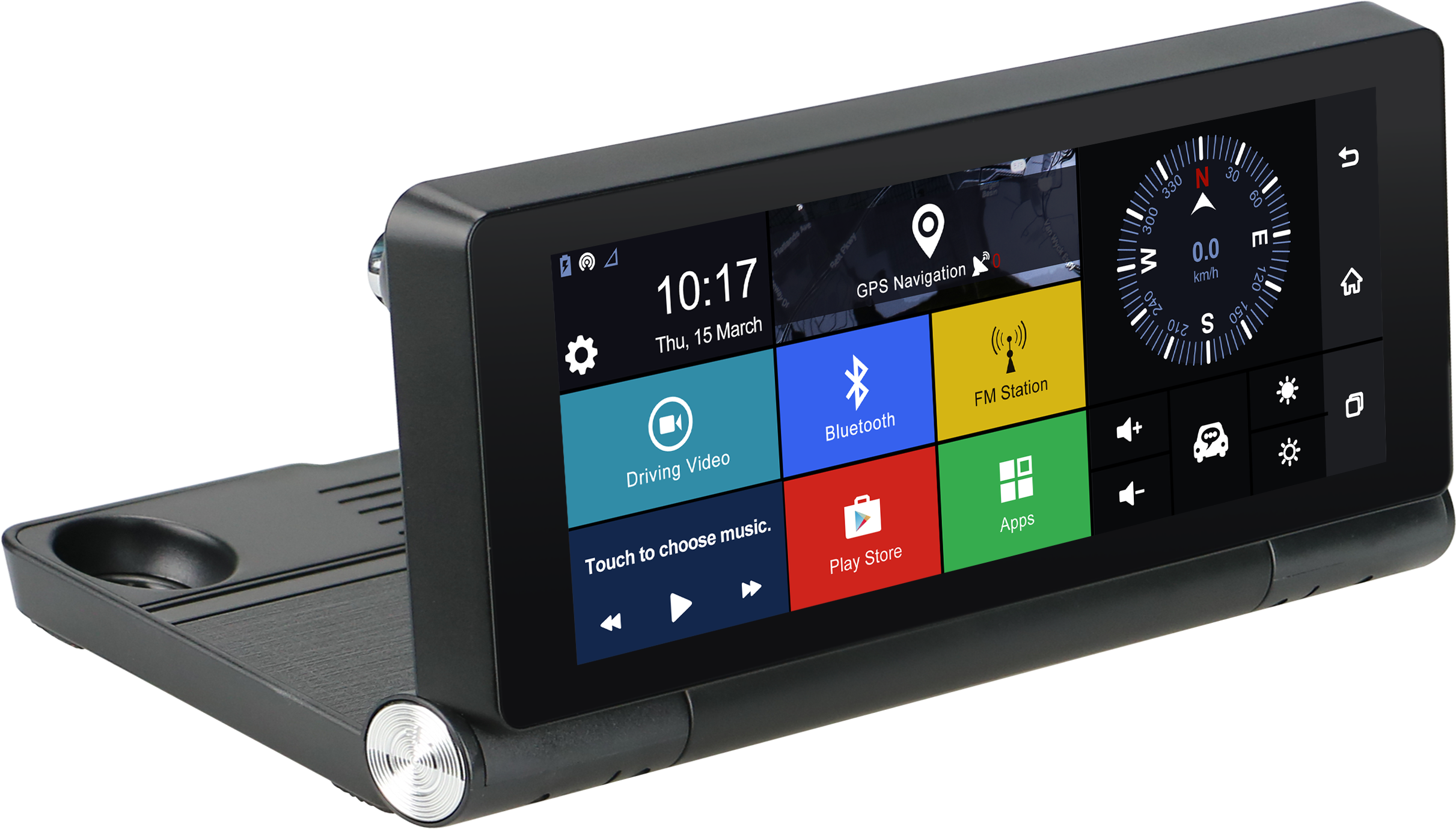 86" Hd Tft Lcd Touch Screen Dash Camera With Gps Car - Smartphone ...