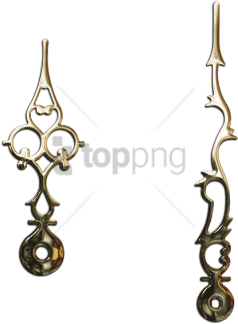 Free Png Fancy Clock Hands Png Image With Transparent - Gold Clock ...
