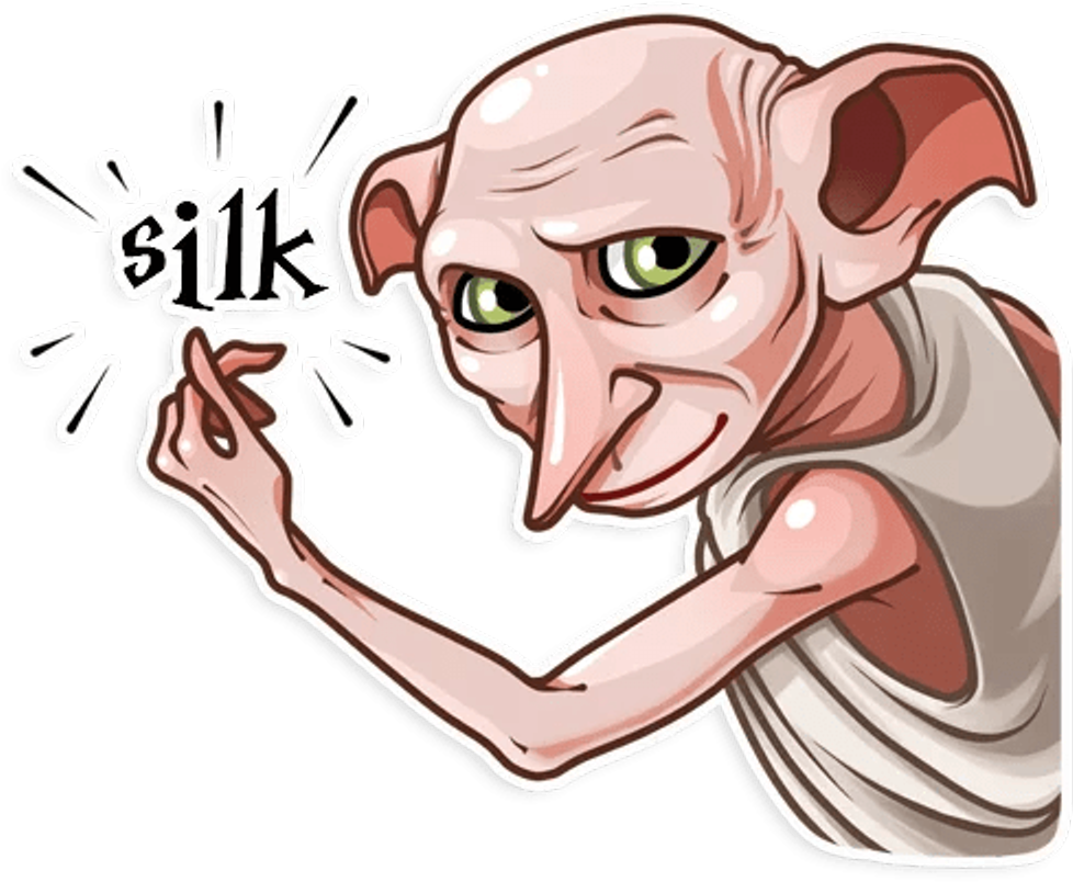 #harrypotter #dobby #sticker #silk Harry Potter - Dobby Clipart ...