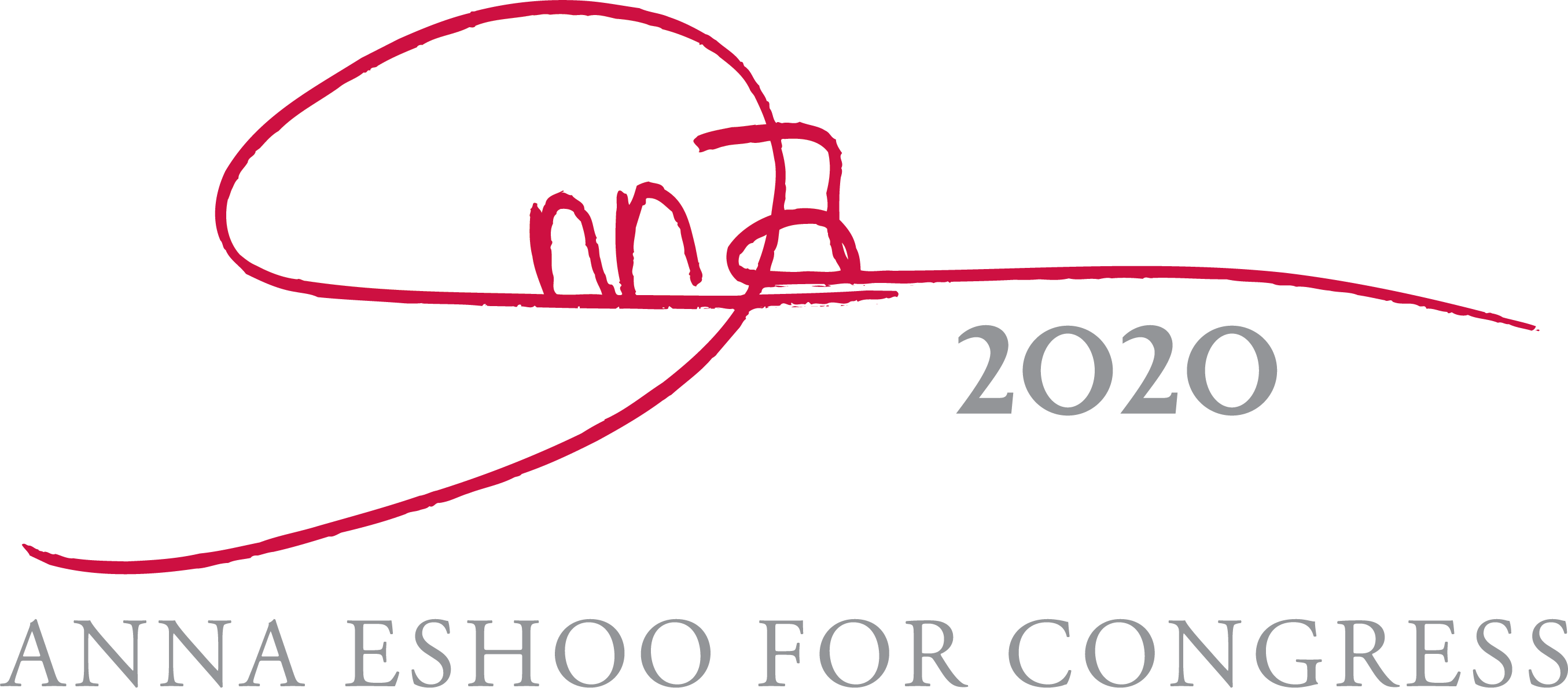 Anna Eshoo For Congress - Line Art (2710x1189), Png Download