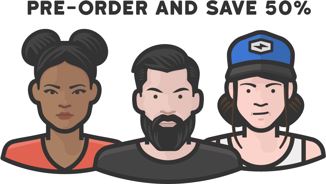 Download Pre-order And Save 50% - Cartoon | Transparent PNG Download ...