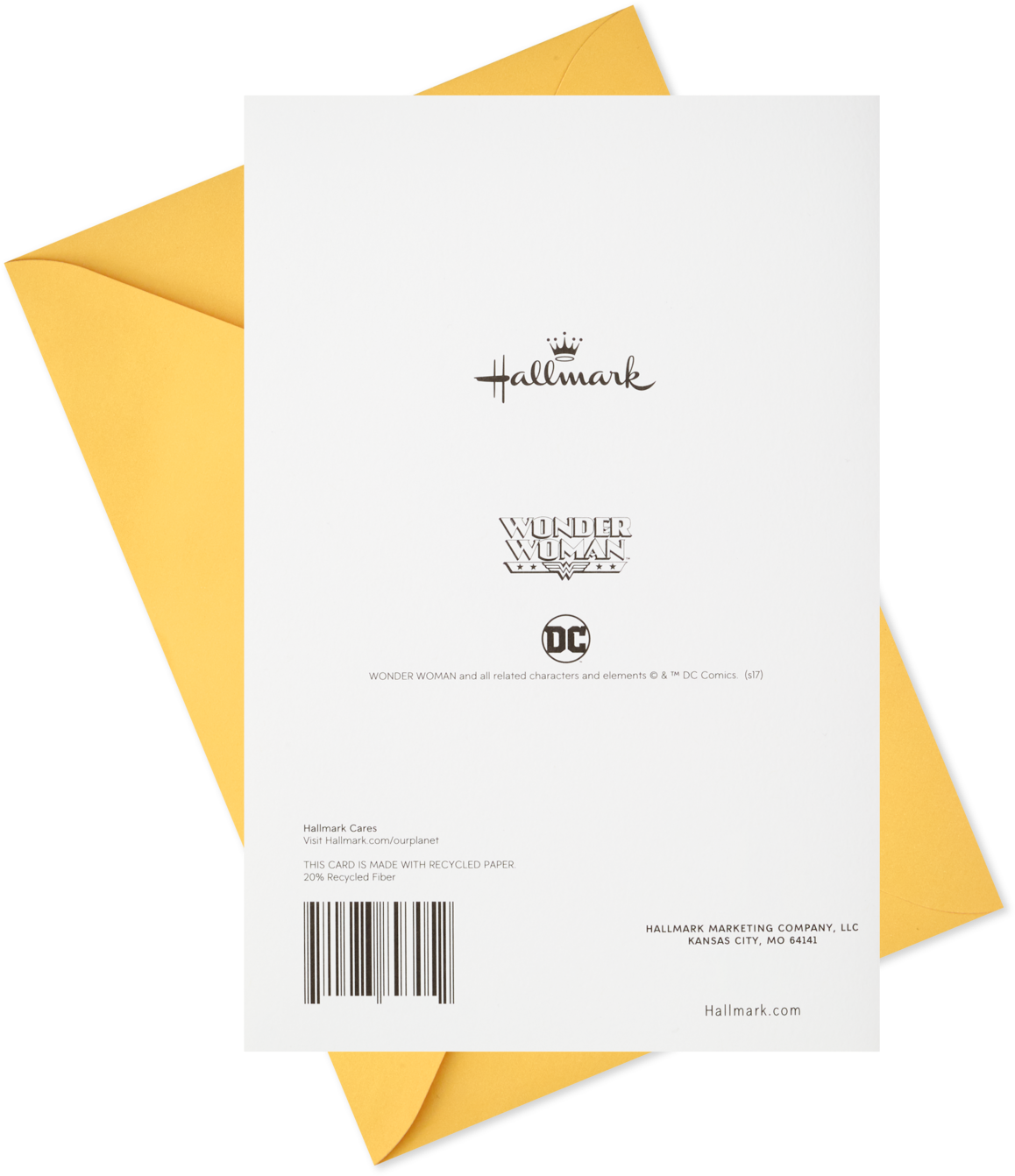 Dc Comics™ Wonder Woman™ Easter Card With Magnet For - Hallmark ...