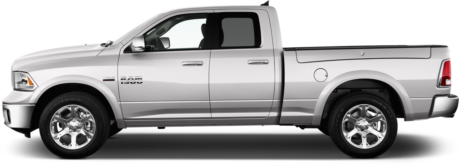 2017 Dodge Ram Side View (2048x1360), Png Download