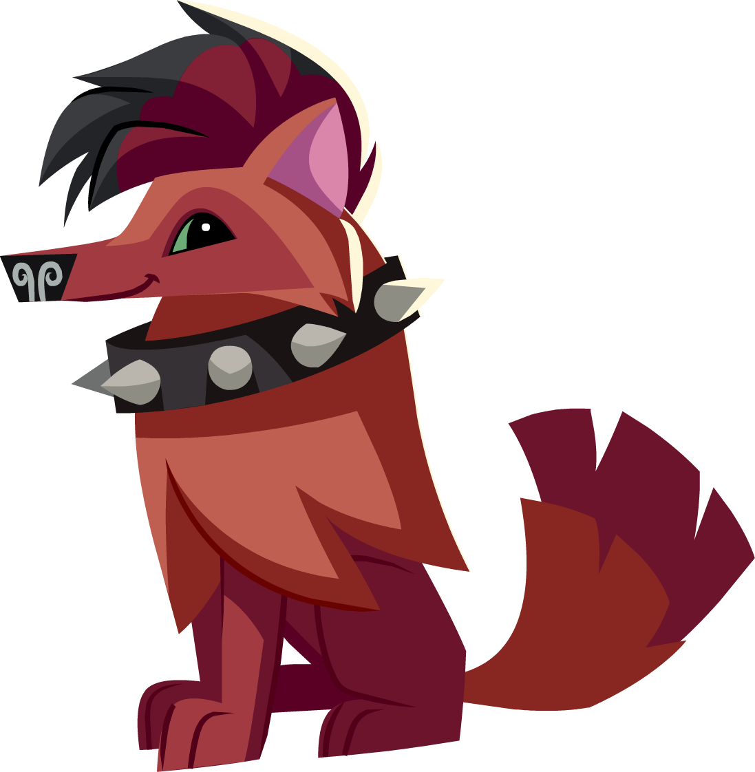 Red Arctic Wolf Graphic - Animal Jam Arctic Wolf Red (1097x1122), Png ...
