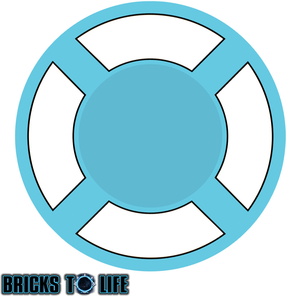 Templates - Lego Dimensions Starter Pack Template (1000x1000), Png Download