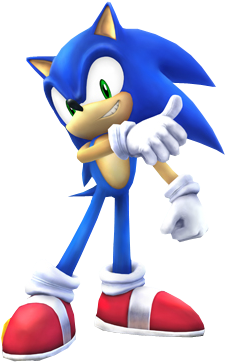 Sonic Brawl (340x367), Png Download